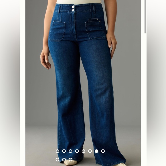 Maeve | Jeans | Maeve Junie Highrise Wideleg Jeans Anthropologie | Poshmark